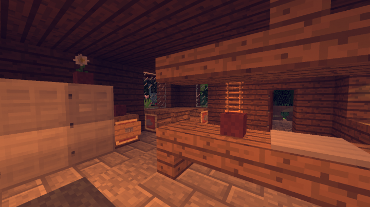 WoodCutter's Hut #6 Minecraft Map