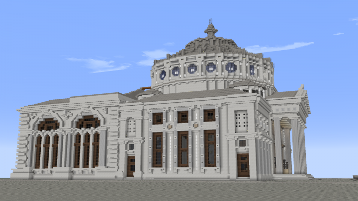 Romanian Athenaeum | Bucharest, Romania Minecraft Map