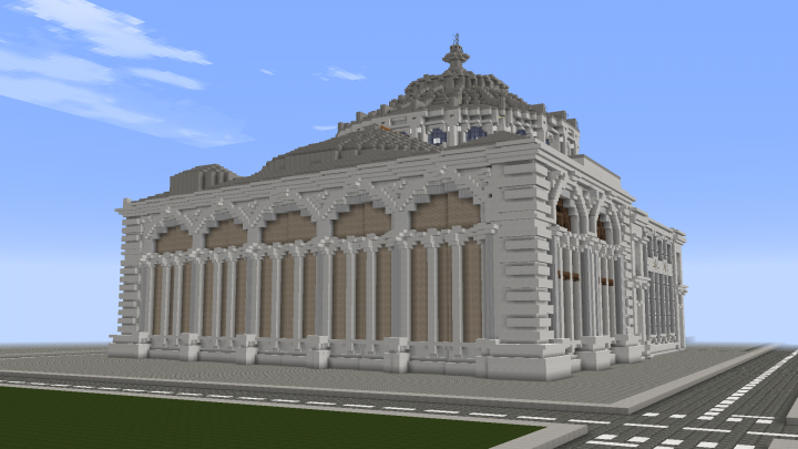 Romanian Athenaeum | Bucharest, Romania Minecraft Map
