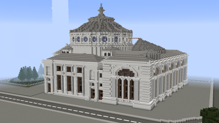 Romanian Athenaeum | Bucharest, Romania Minecraft Map