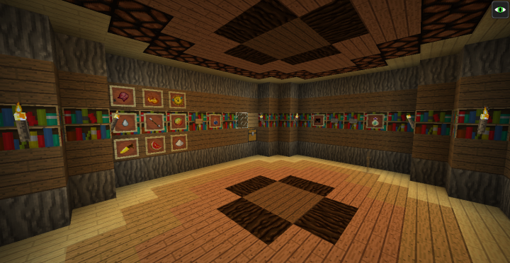 Minecraft life size Redstone house Minecraft Map