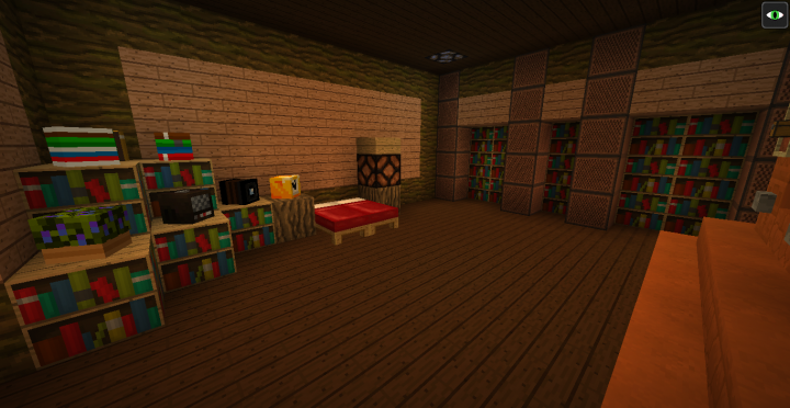 Minecraft life size Redstone house Minecraft Map