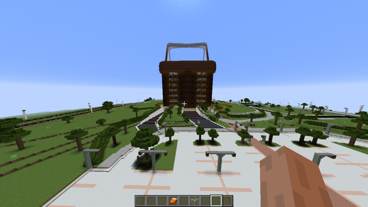 Longaberger Basket Building - Newark, OH Minecraft Map
