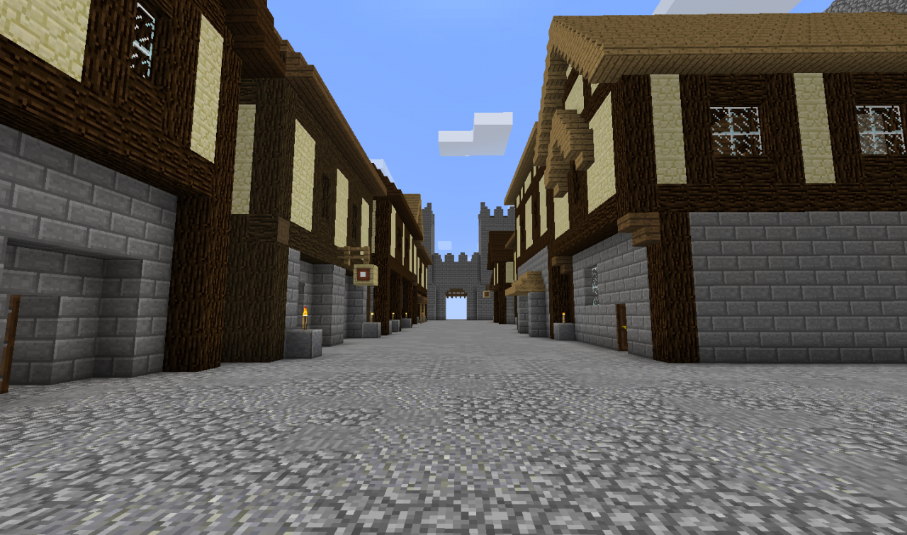 Medieval City Build Minecraft Map