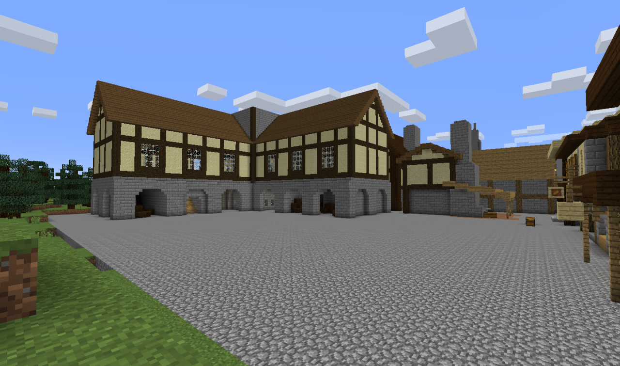 Medieval City Build Minecraft Map