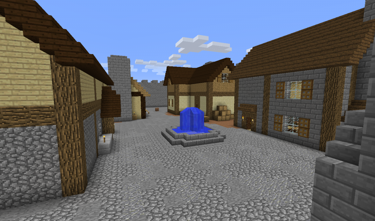 Medieval City Build Minecraft Map