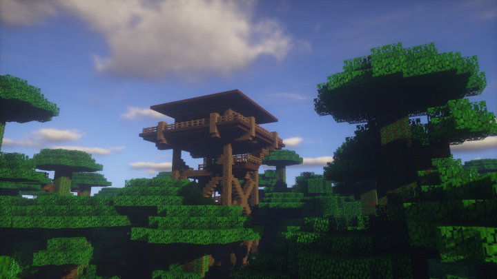 Forest Fire Lookout Tower Minecraft Map