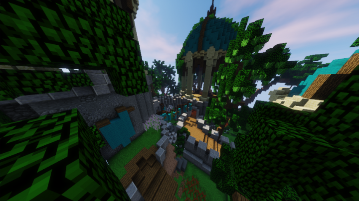 Floating SkyBlock Lobby Minecraft Map