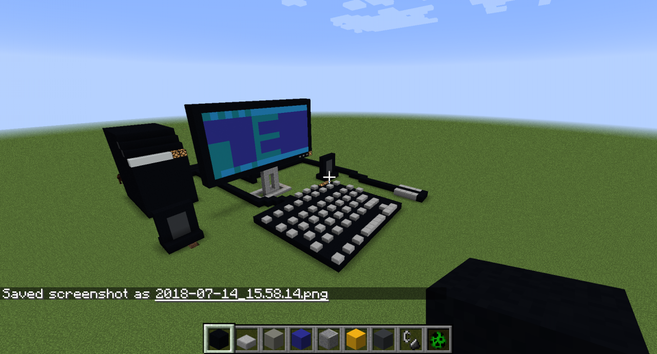 computer Minecraft Map