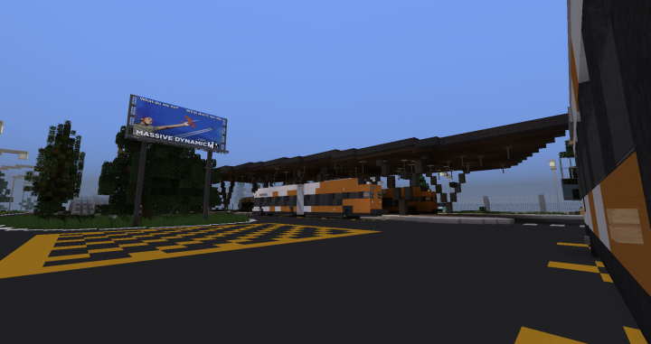 Bus Station - TheVisual_Play Minecraft Map