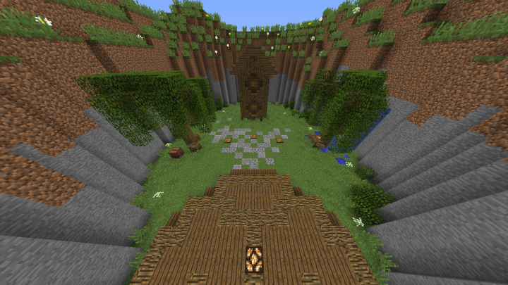 Small and unique lobby Minecraft Map