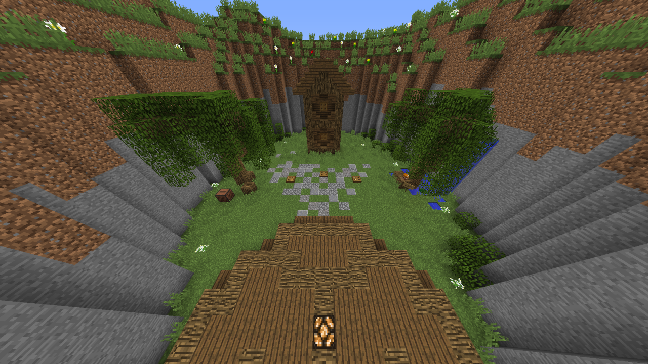 Small and unique lobby Minecraft Map