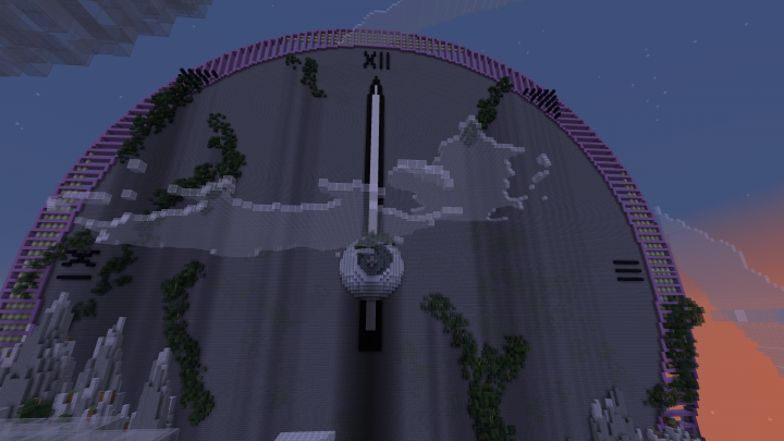 the time for the future Minecraft Map