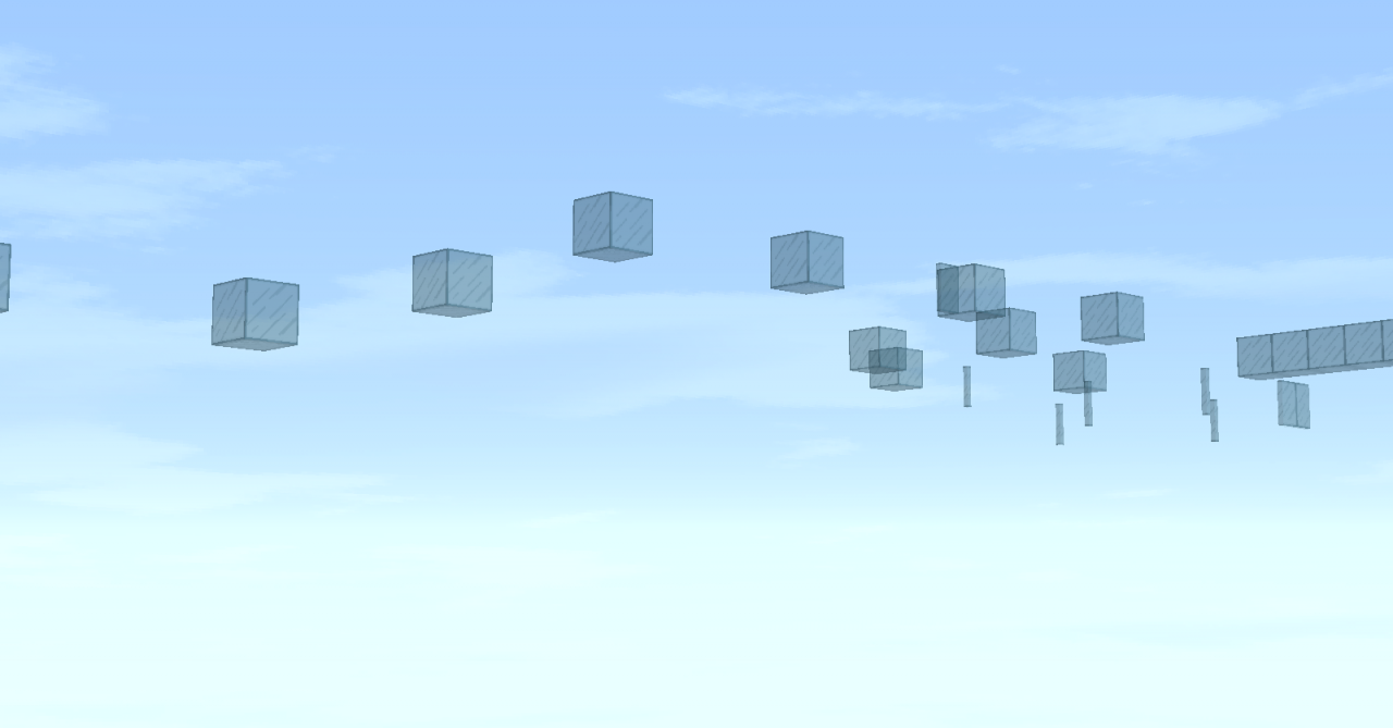 Glass Parkour [PL] Minecraft Map