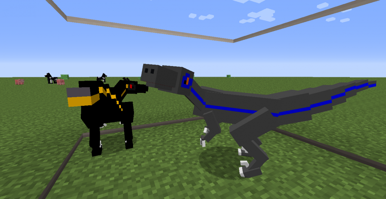 Blue And Indoraptor Minecraft Map