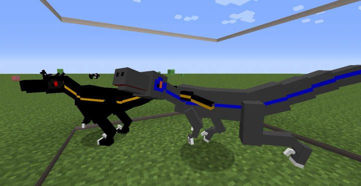 Blue And Indoraptor Minecraft Map