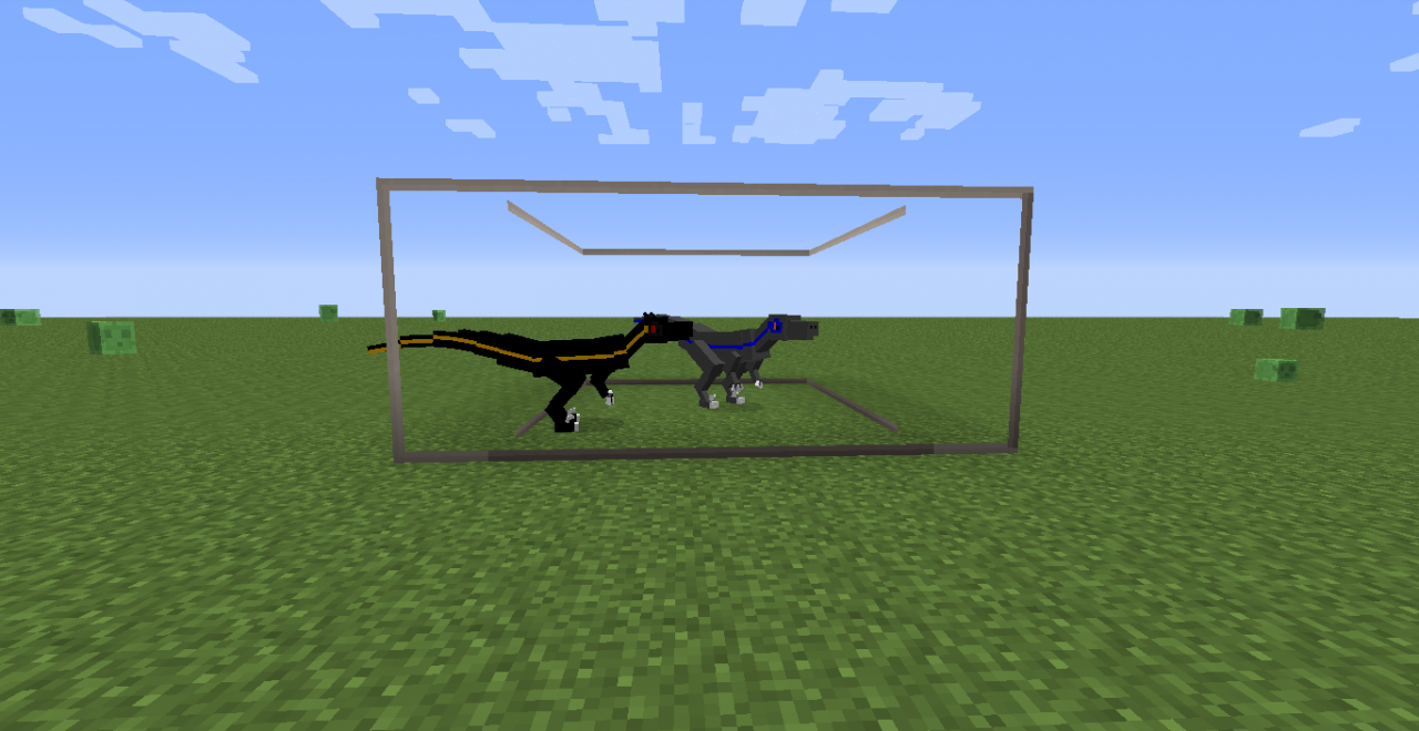 Blue And Indoraptor Minecraft Map