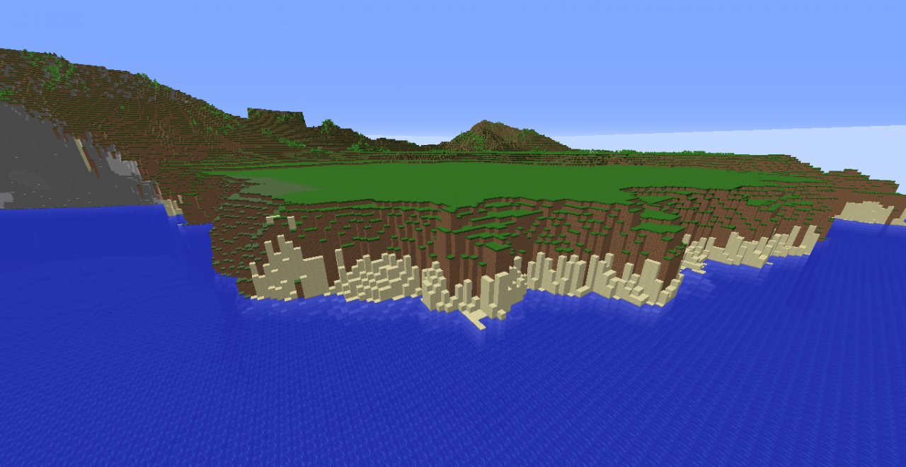 Creative Epic Tropical Island with Waterfalls, Volcanoes, and Custom ...