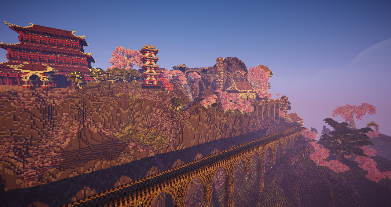 Fantasy Mountain Minecraft Map