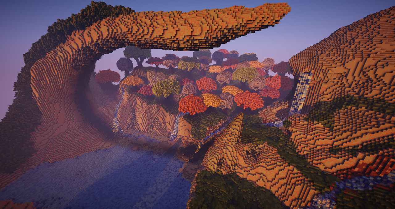 Fantasy Mountain Minecraft Map