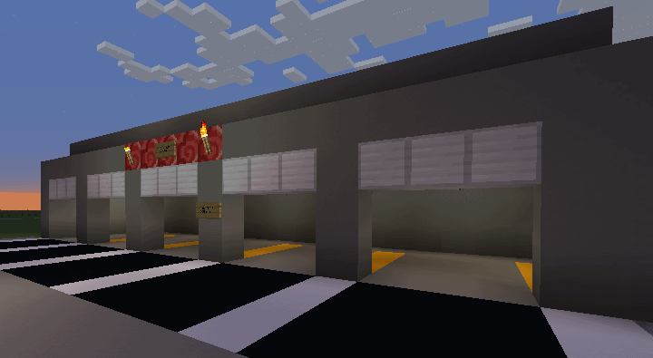 Super [-]line - Raspberry City, USC Minecraft Map