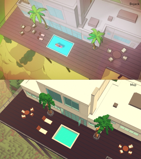 Bojack Horseman House Minecraft Map