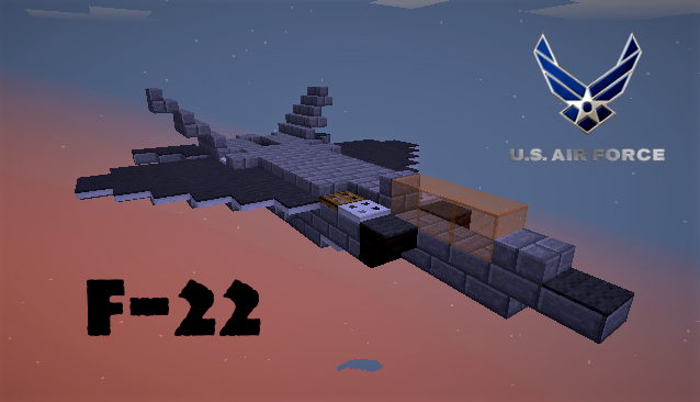 Lockheed Martin | F-22 Raptor Minecraft Map