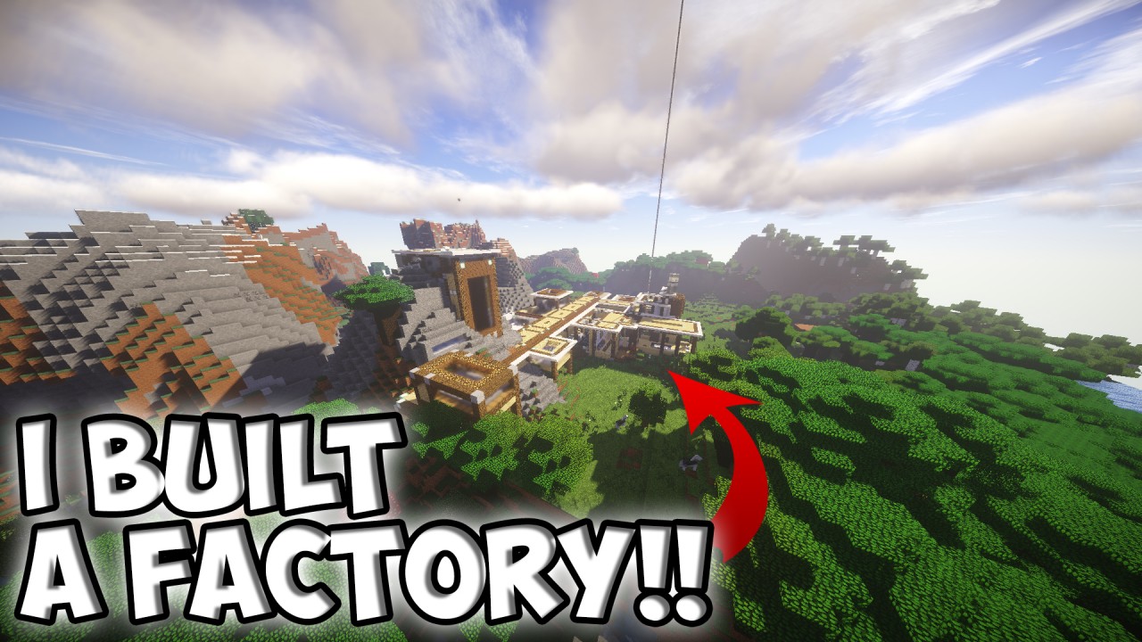 Fully Automatic Redstone Factory Minecraft Map