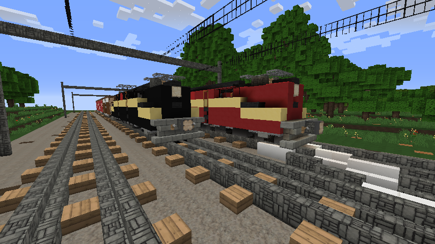 P.R.R. GG1 Minecraft Map