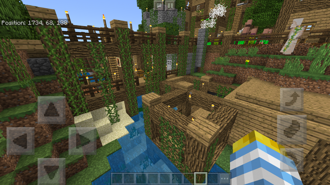 5x5 Survival Base (MCPE) Minecraft Map