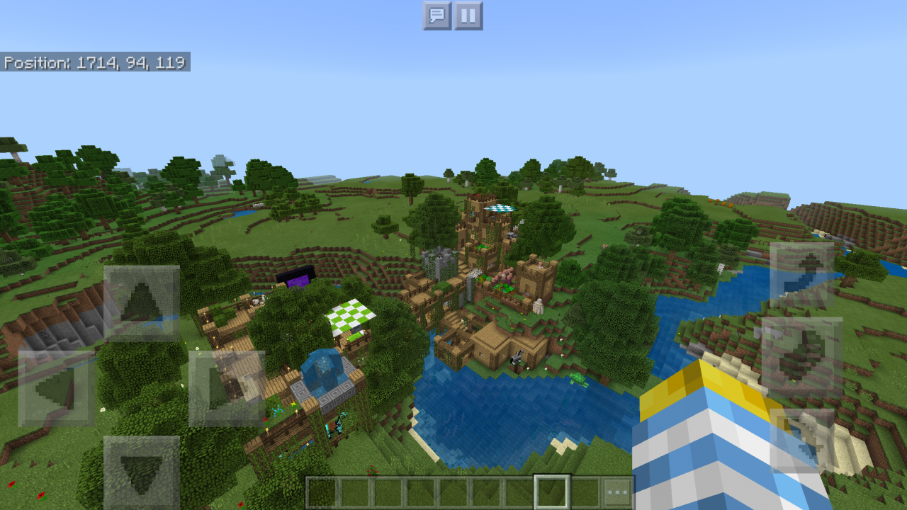 5x5 Survival Base (MCPE) Minecraft Map