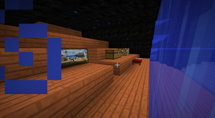The under water mansion for Unspeakable Minecraft Map