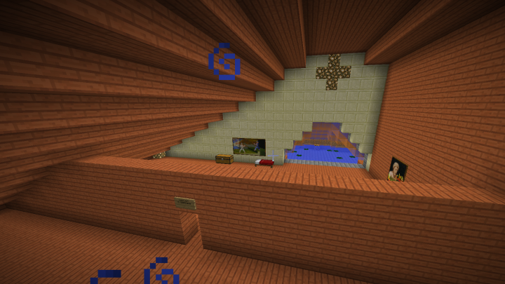 The under water mansion for Unspeakable Minecraft Map