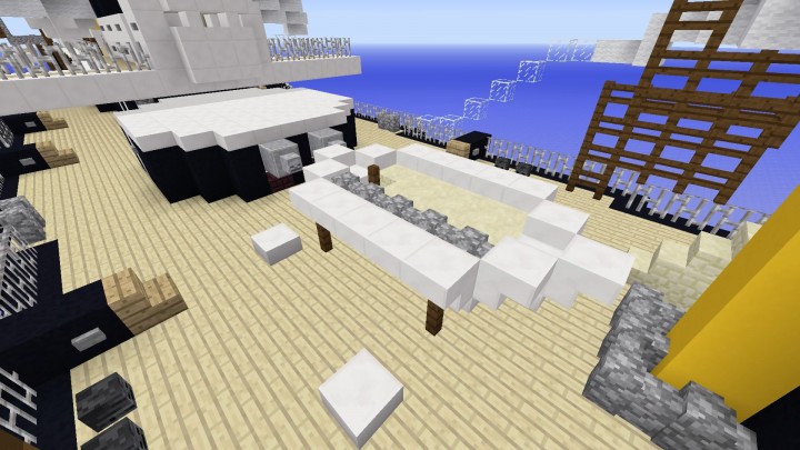 HMS Neptune 19th Century Turret Ironclad Minecraft Map