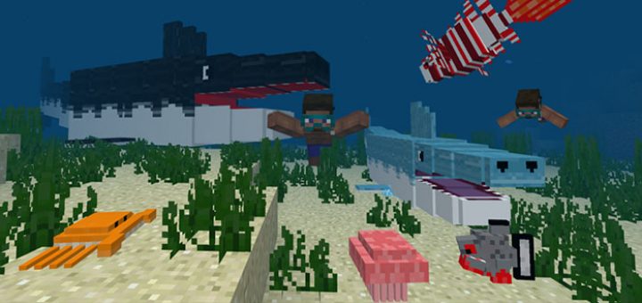 OceanCraft PE Addon Minecraft Texture Pack