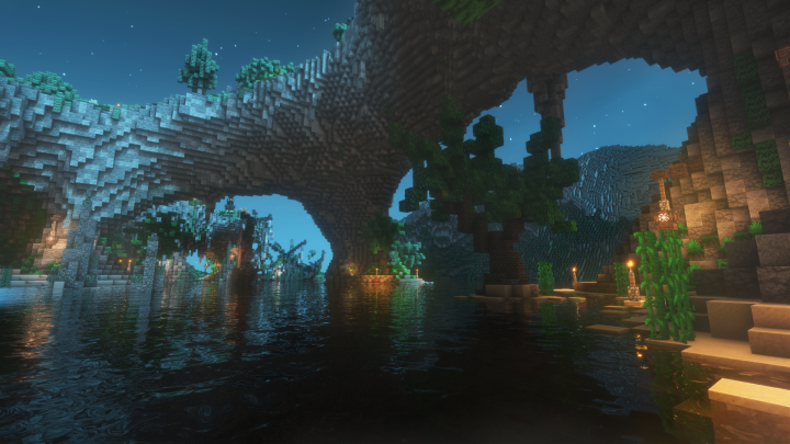MysticRunes Gallery - Pirate Base Minecraft Map