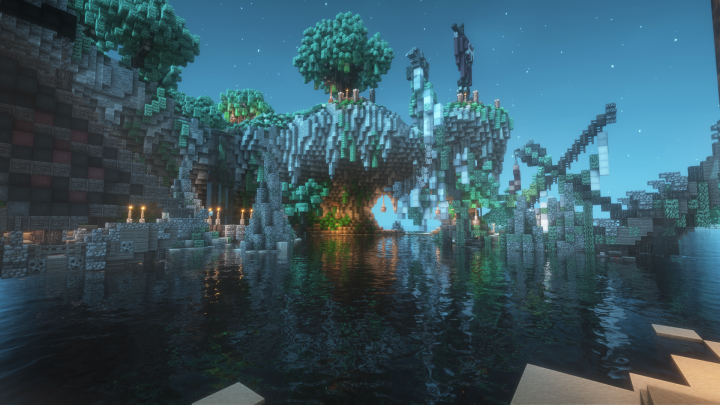 MysticRunes Gallery - Pirate Base Minecraft Map