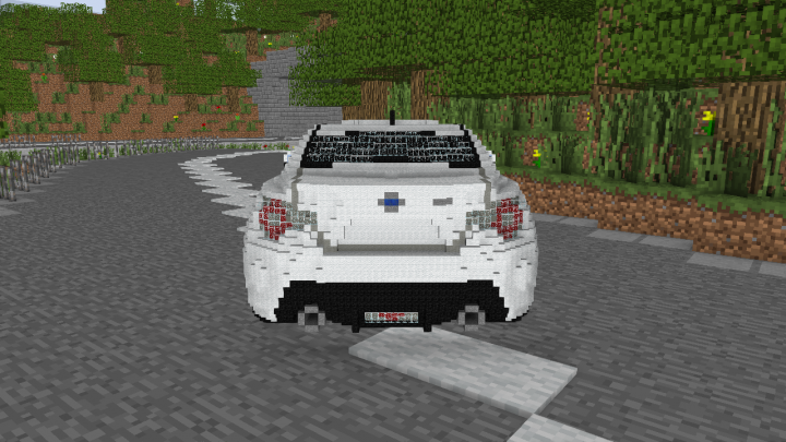Subaru BRZ Minecraft Map