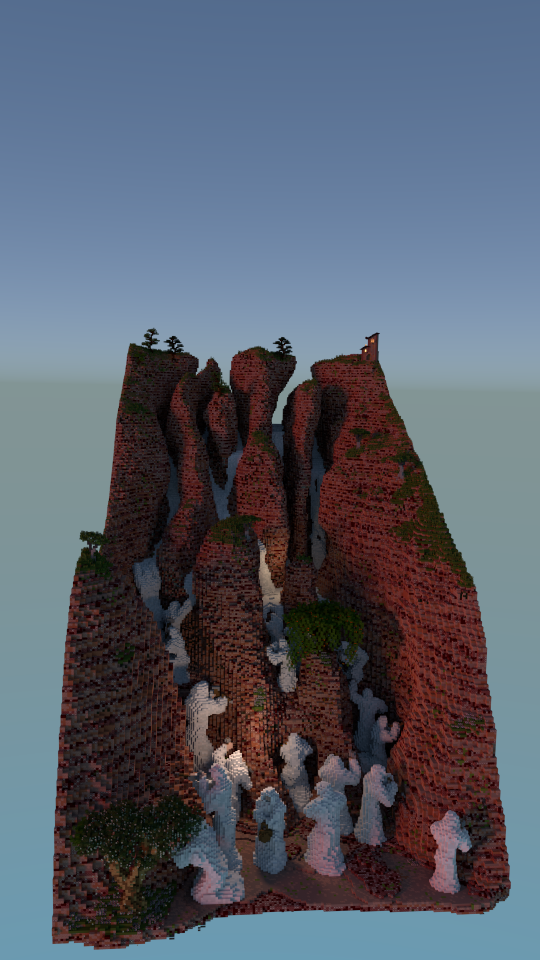 Waterfall of monks (333 subscribers yay) Minecraft Map