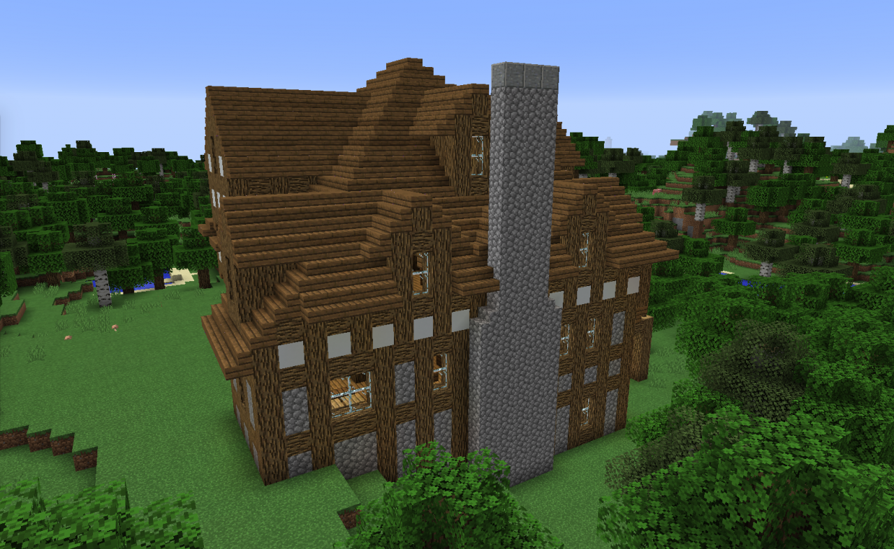 Medieval/Tudor-Revival House Minecraft Map