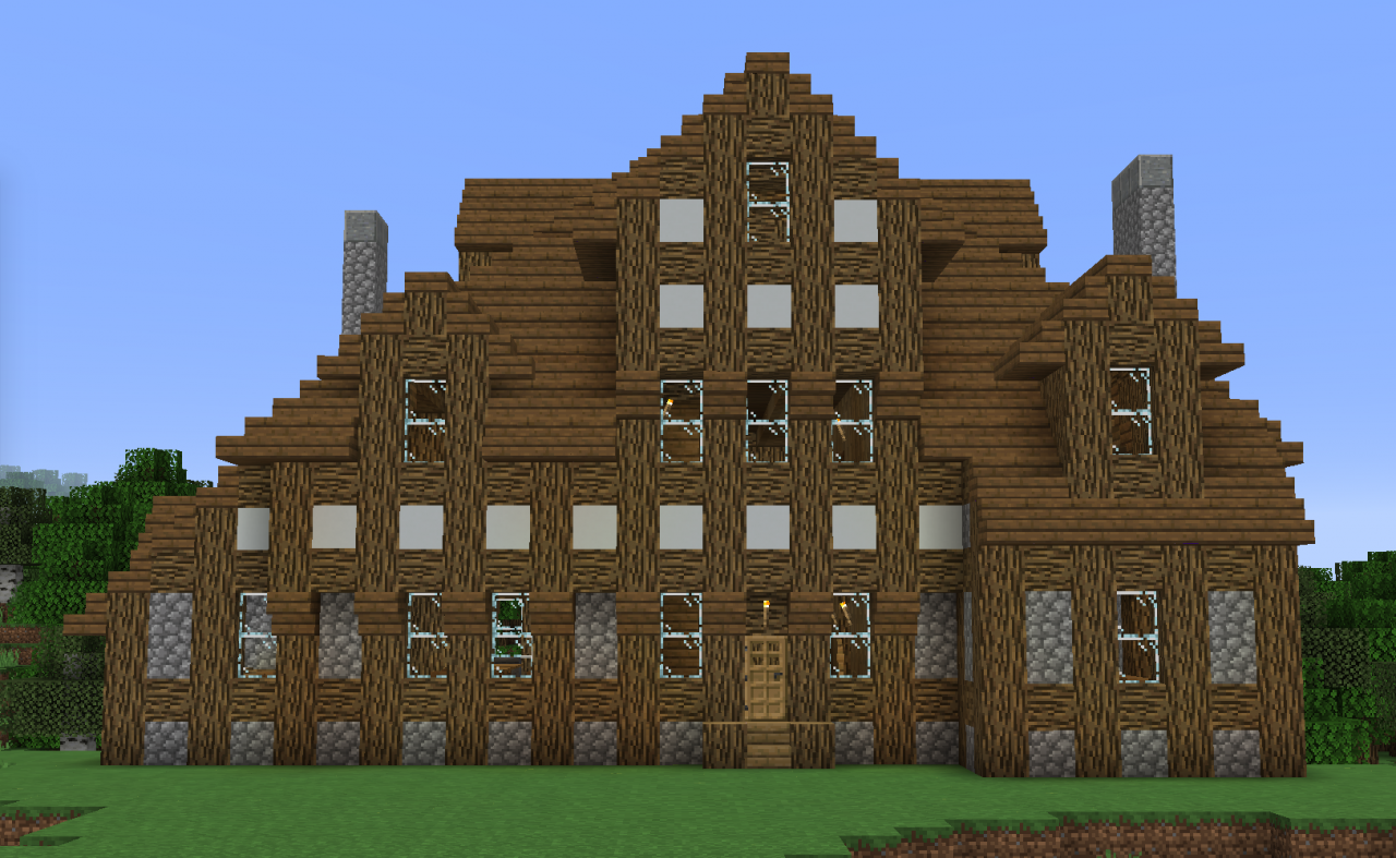 Medieval/Tudor-Revival House Minecraft Map