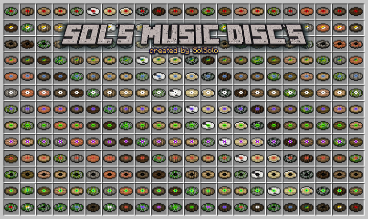 Sol's Music Disc's Minecraft Texture Pack