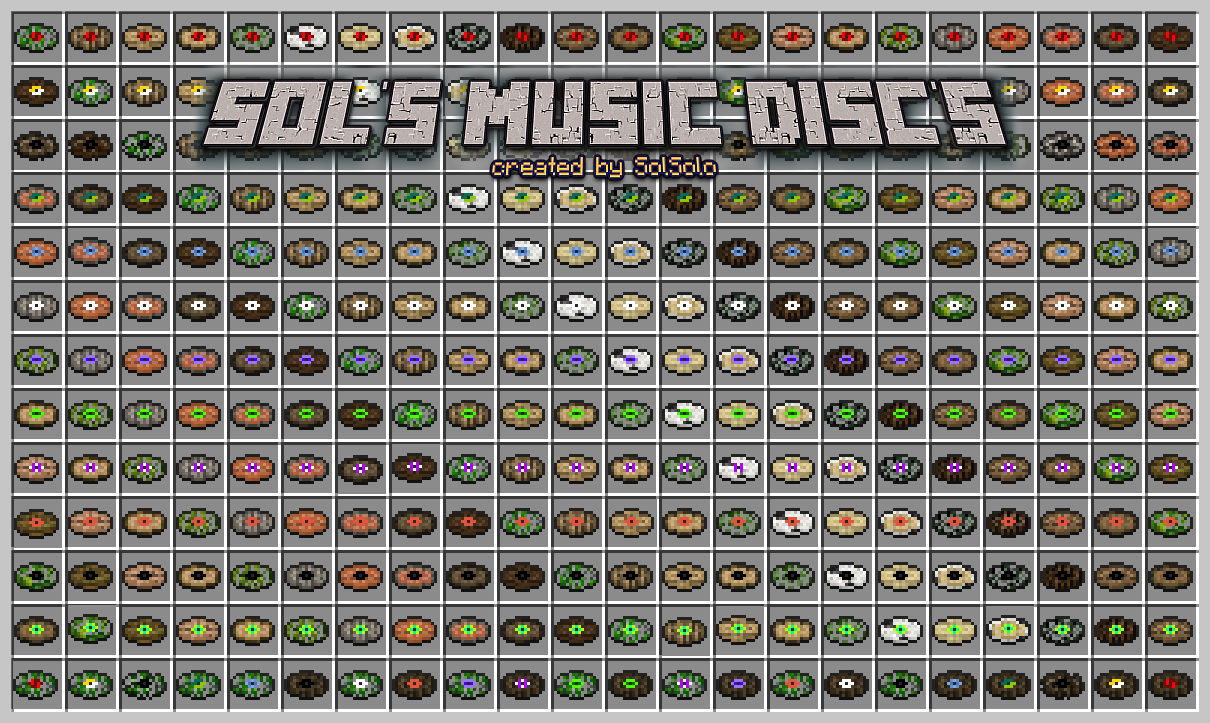 Sol's Music Disc's Minecraft Texture Pack