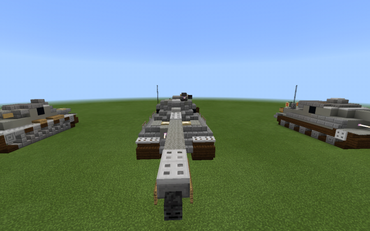 (ww2) German tiger 2 heavy tank Minecraft Map