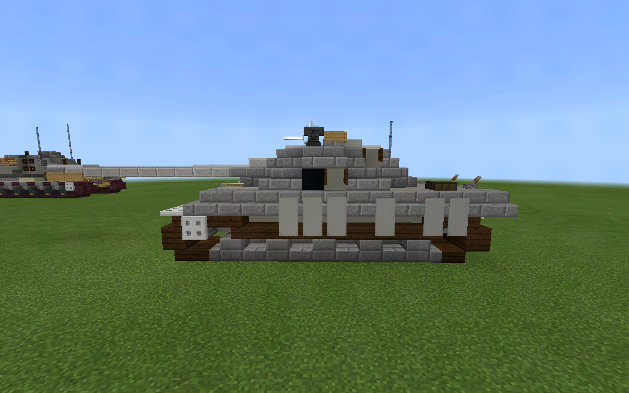 (ww2) German tiger 2 heavy tank Minecraft Map