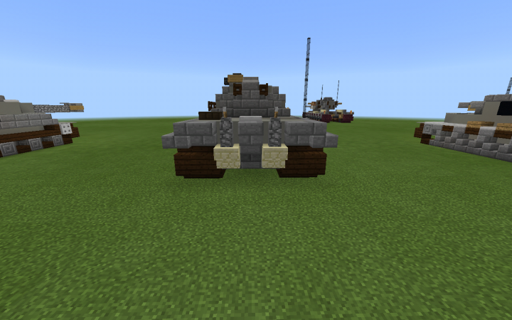 (ww2) German tiger 2 heavy tank Minecraft Map