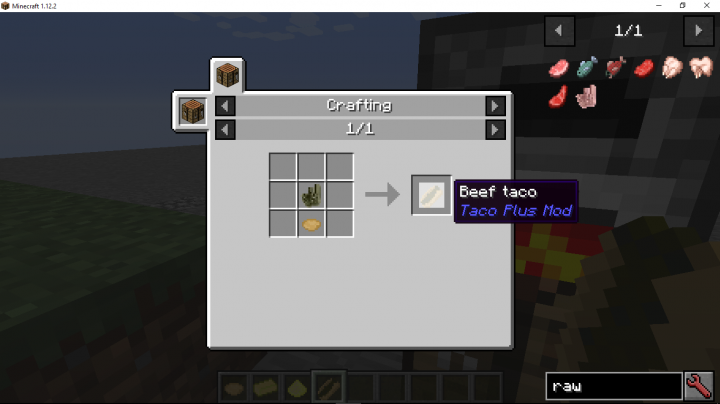 Taco's Plus Mod!!! [UPDATE v1.8 - 4 NEW TACOS AND A NEW PLANT] Minecraft Mod