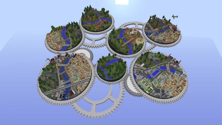 Clockwork: A journey through Time Minecraft Map