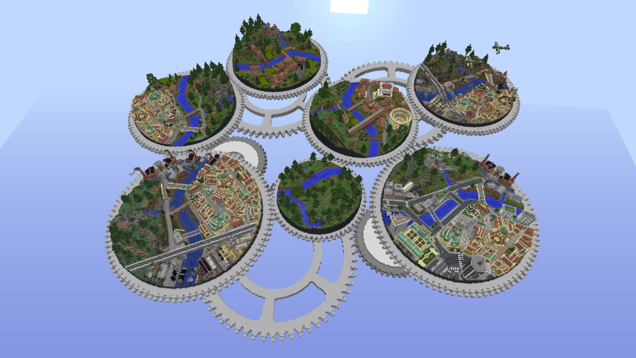 Clockwork: A journey through Time Minecraft Map