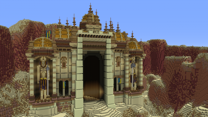 temple Minecraft Map